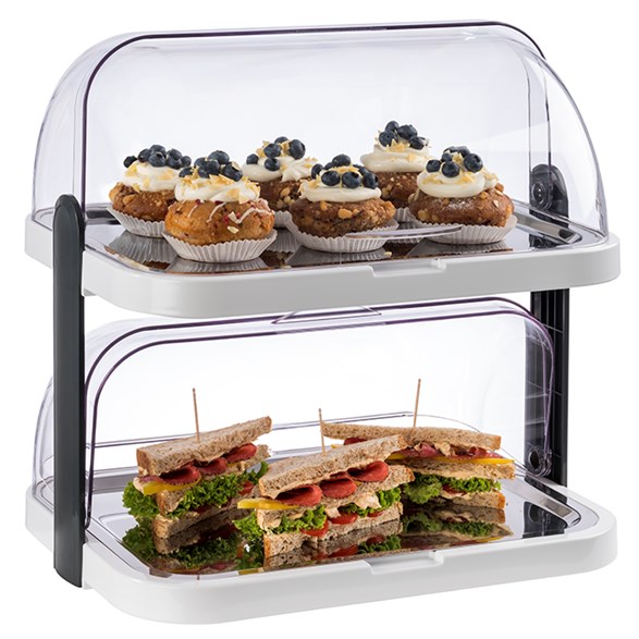 Restauranggrossisten - 8 pcs. showcase two-steps