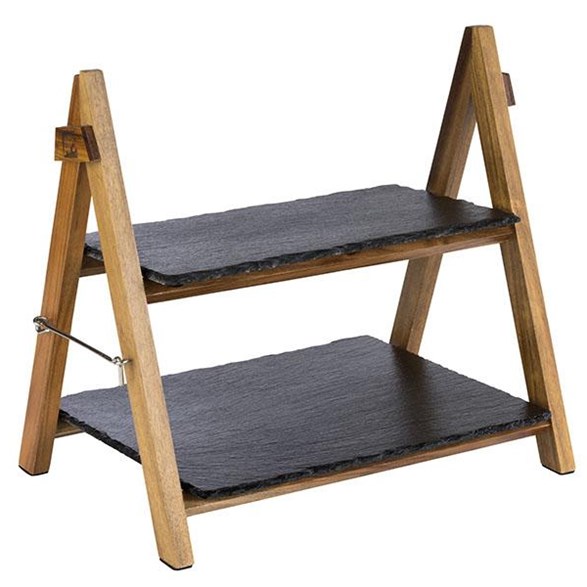 Restauranggrossisten - Servering stand, 2-tier
